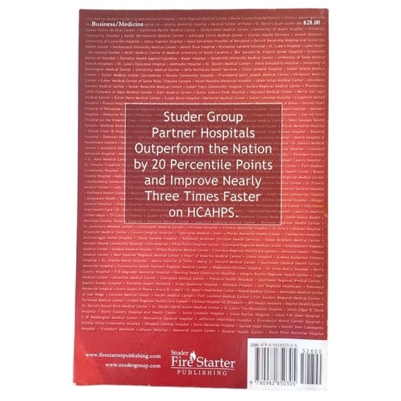 Other | Hcaphs Hospital Handbook Quint Studer | Poshmark